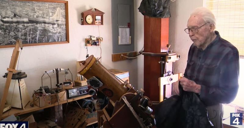 105-year rold eclipse chaser who dedicated his life to study the ...